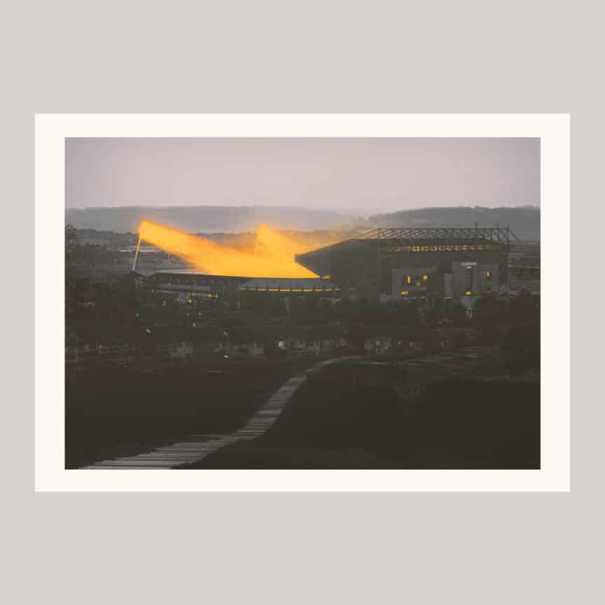 Elland Road print | TSB cover art • The Square Ball