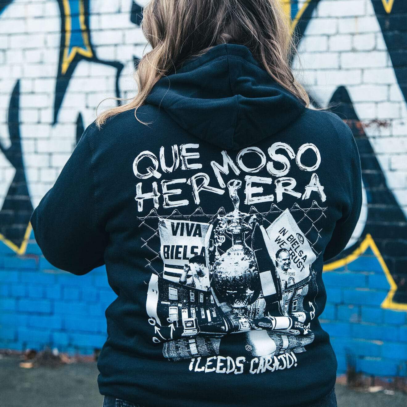 Que Hermoso Era Hoodie | Black • The Square Ball